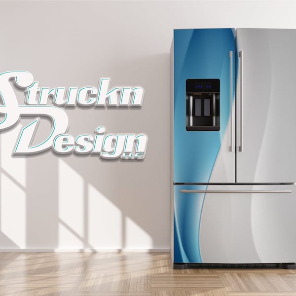 Refrigerator Wrap Top Freezer - Etsy