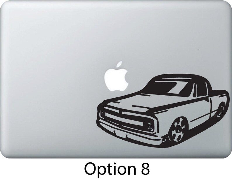 Mustang Truck Truck Hot Rod Computer Laptop Vinyl Decal | Etsy