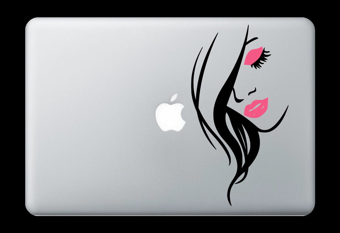 Sexy Woman Lady Girl Pinup Pin up Computer Laptop Vinyl Decal Sticker ...