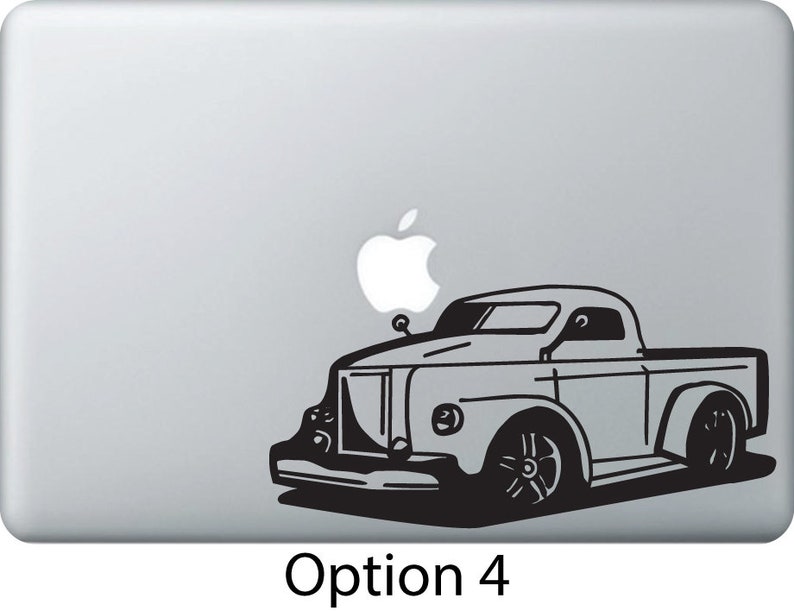 Mustang Truck Truck Hot Rod Computer Laptop Vinyl Decal | Etsy