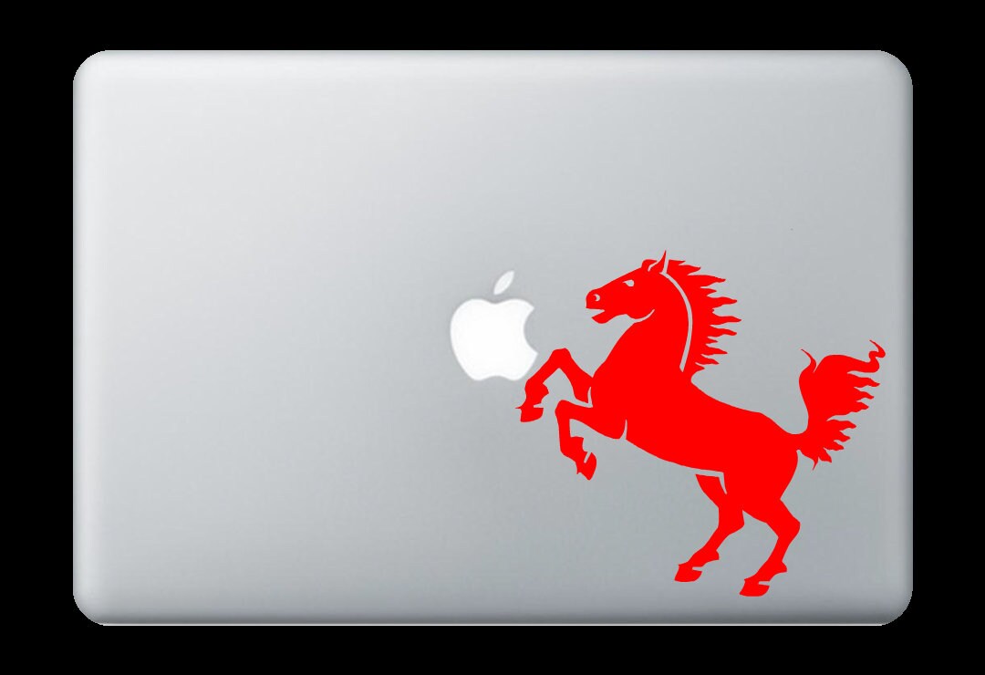 Horse Standing Steed USA Car Computer Laptop Vinyl Decal - Etsy