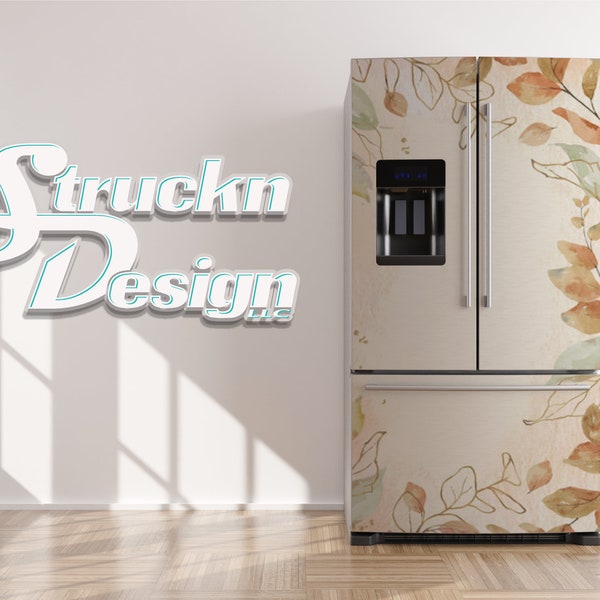 Refrigerator Decal - Etsy