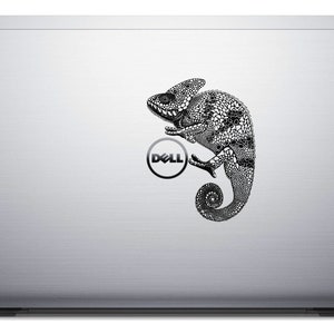Zentangle Chameleon Lizard Car Computer Laptop Vinyl Decal Sticker USA ...