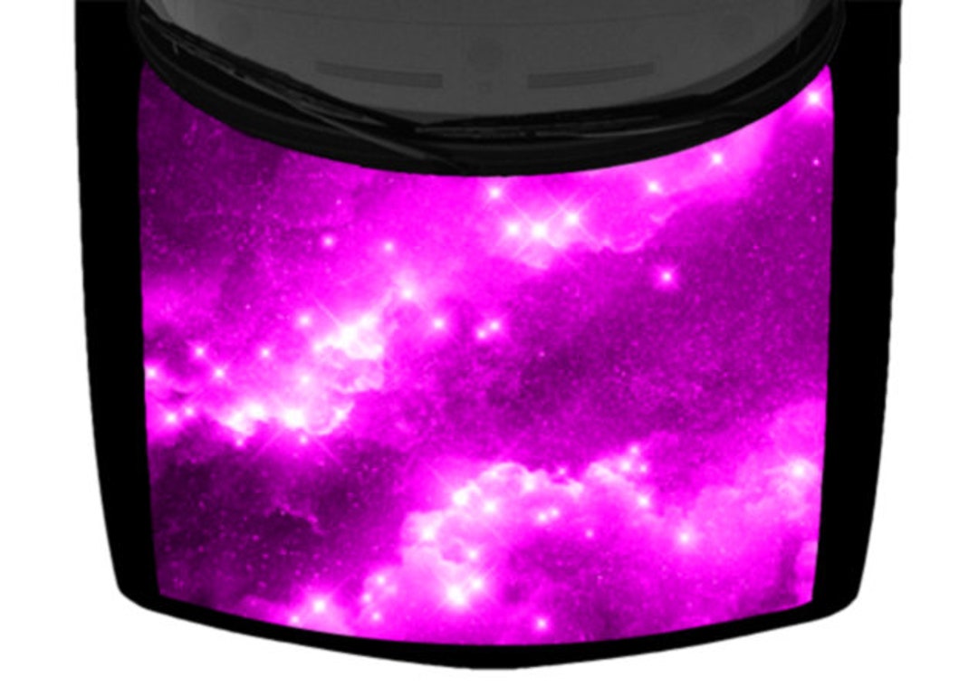Purple Stars Nebula Galaxy Deep Space Pickup Car SUV Van Truck Hood ...