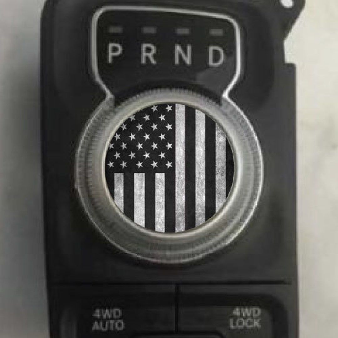 Fits Ram Rebel American Flag Grunge Red Lives Matter Line Shift Knob ...