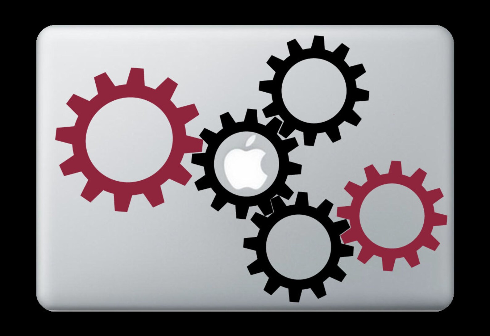 Gears Cogs Computer Laptop Design Vinyl Decal Sticker USA Skin - Etsy