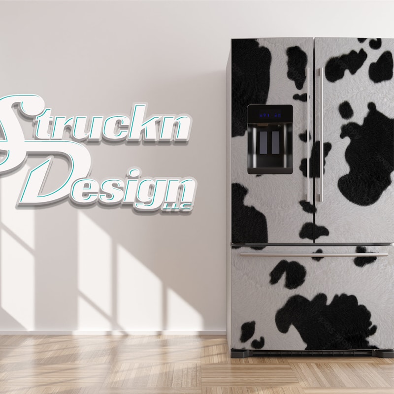 Cow Refrigerator Wrap - Etsy