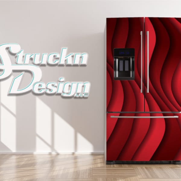 Refrigerator Wrap Top Freezer - Etsy