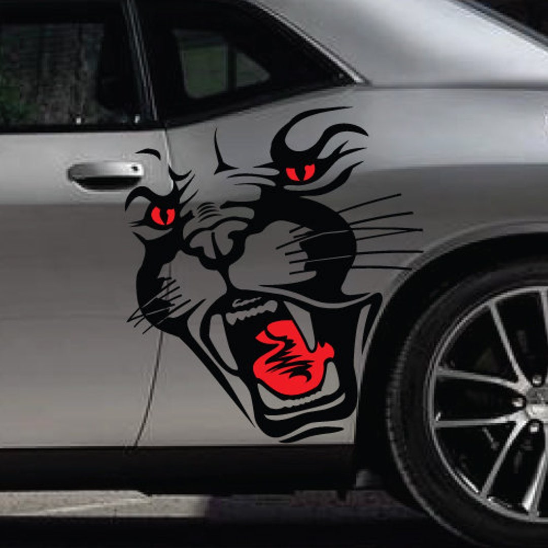 BEINHALTET beide Seiten Cat Running Fits HellCat Challenger Tribal ...