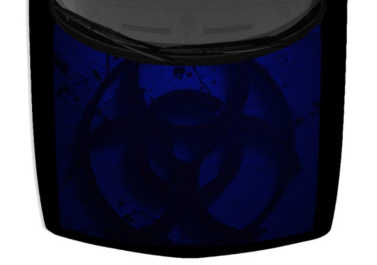 Biohazard Symbol Blue Tattoo Design Black SUV Van Car Pickup - Etsy