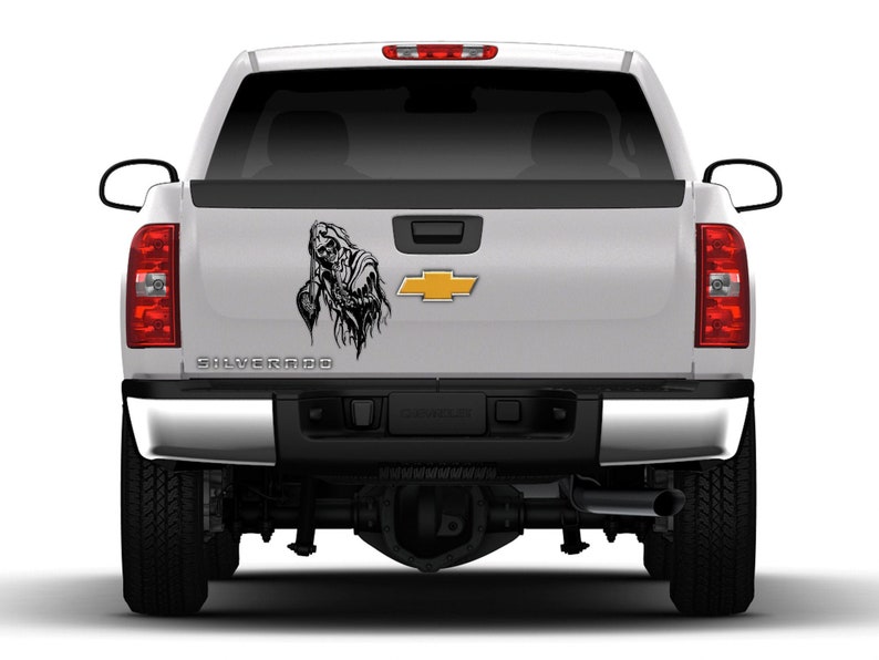 Reaper Playing Violin Skull Window Bed Window Bed SUV Hood - Etsy