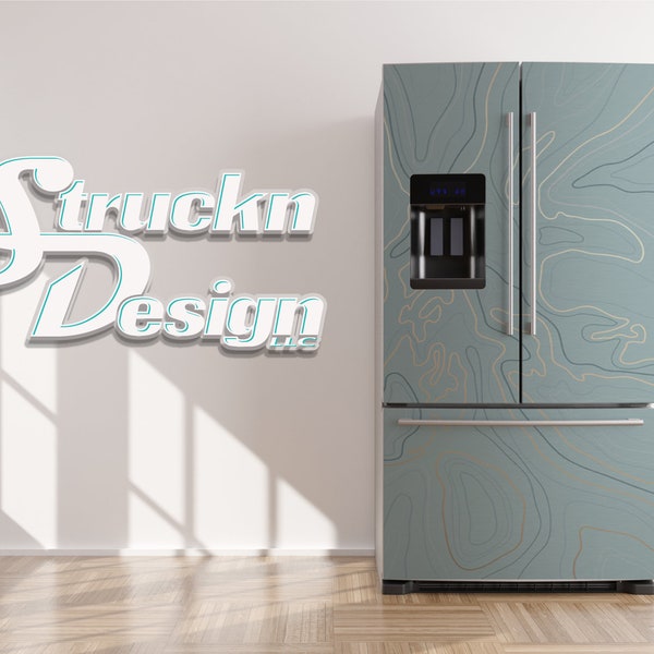 Refrigerator Wrap Top Freezer - Etsy