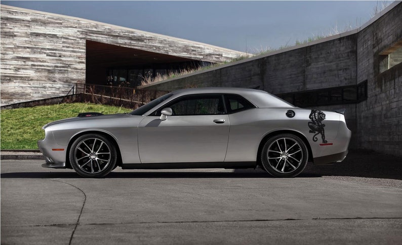 Tiger Tattoo Hellcat Bed Hood Design Grunge Classic Door - Etsy