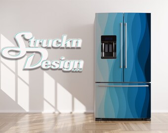 Top Freezer Decal - Etsy