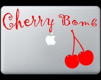 Cherry Bomb Car Decal - Etsy