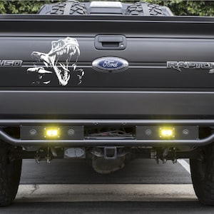 Raptor Velociraptor Pick up Side Rear Window Bed Hood Door Graphic ...