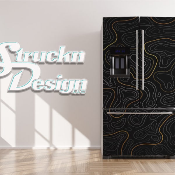 Refrigerator Wrap Top Freezer - Etsy