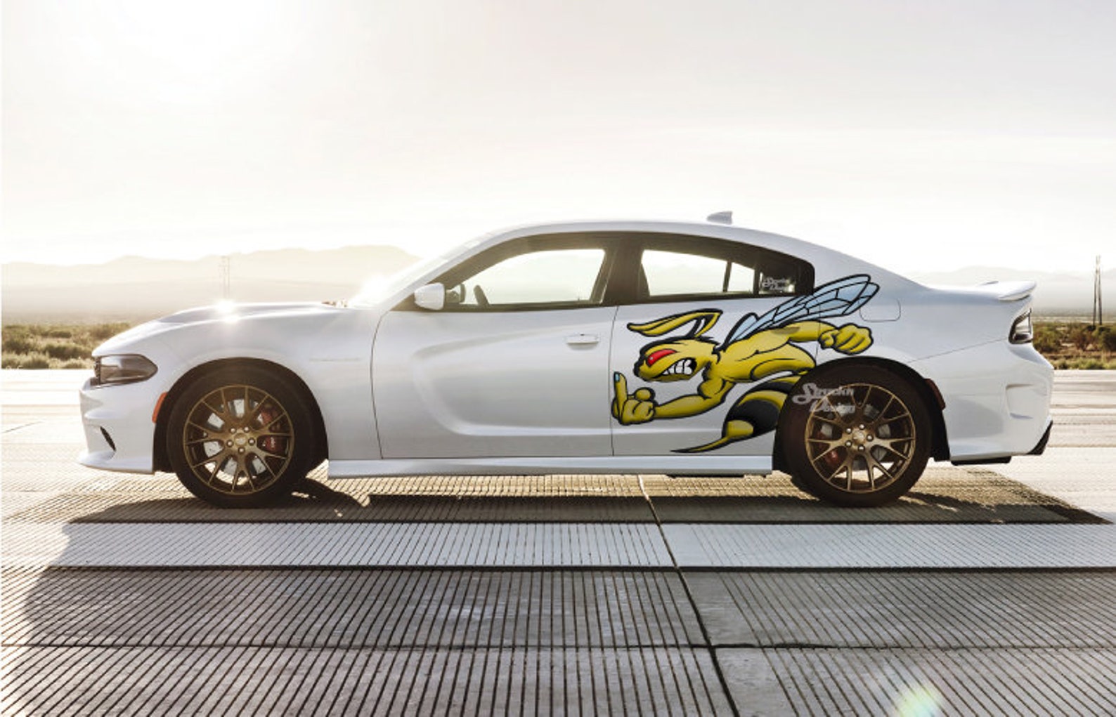 DS / PS Fits Super Bee Scat Pack Challenger Charger Fierce Angry Middle ...