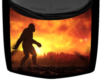 Sasquatch Car Wrap - Etsy