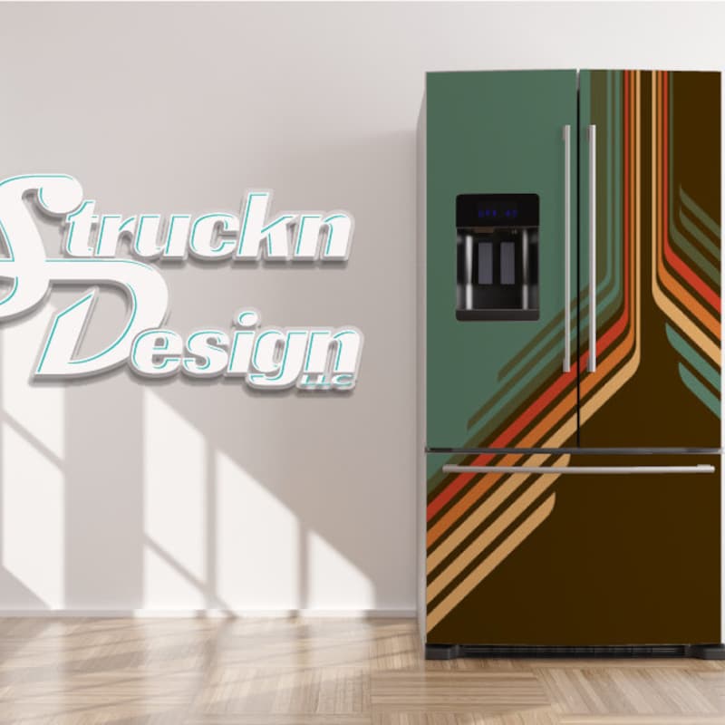 Retro Wall Decal - Etsy