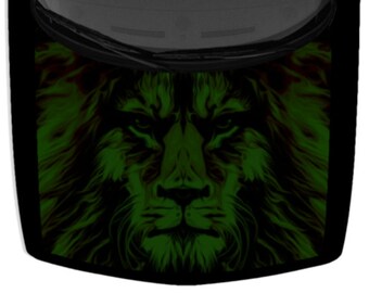Lion Hood Decal - Etsy