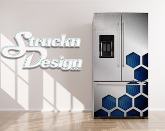 Refrigerator Wrap Top Freezer - Etsy