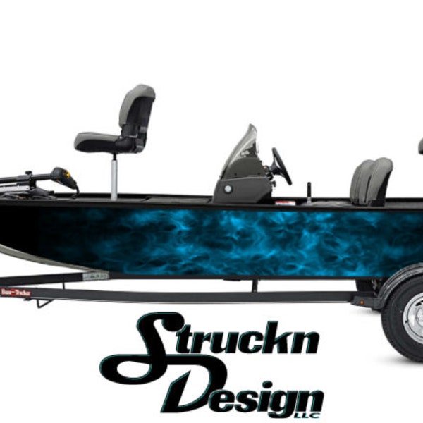 Blue Illustrated Mountain Nature Landscape Refrigerator Fridge Freezer ...