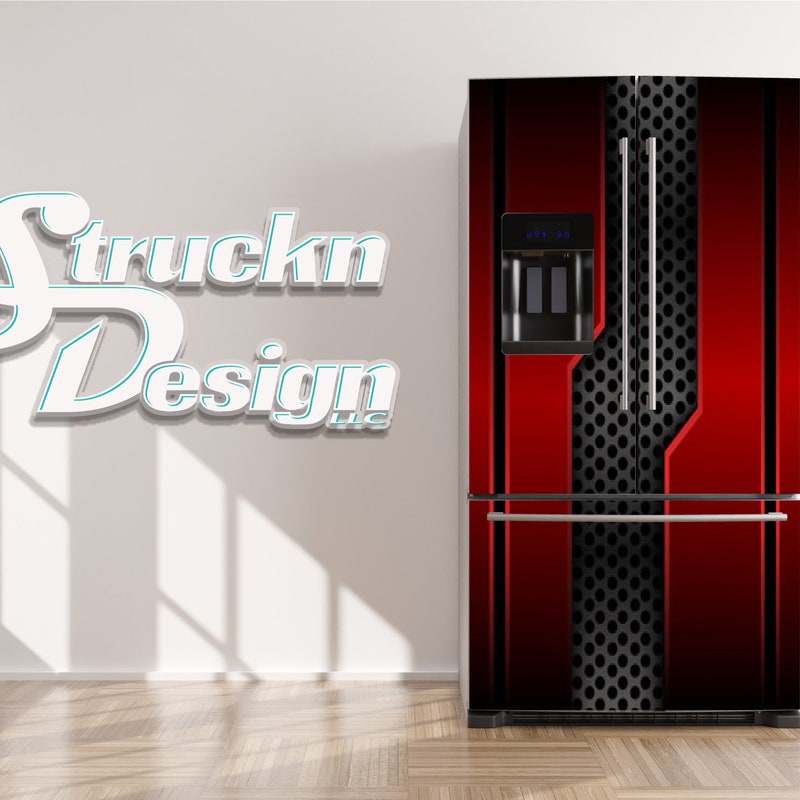 Magnetic Refrigerator Skin - Etsy