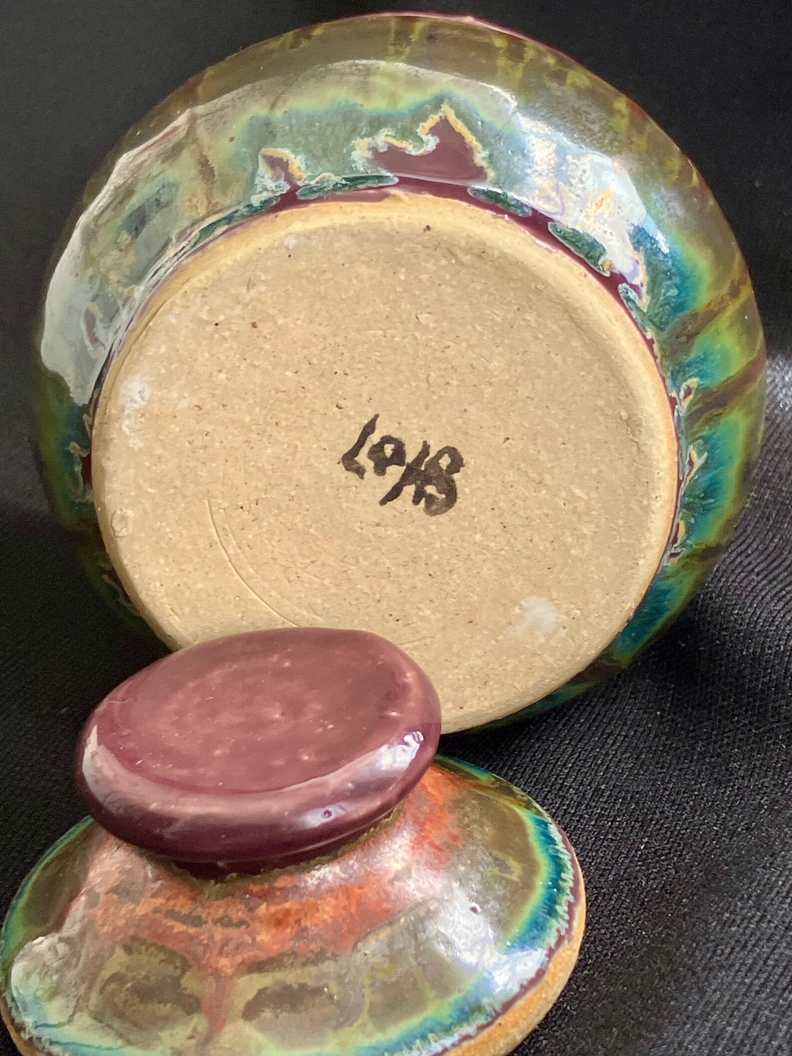 One off Pottery Stoneware Functional Art Signed Ceramic Coffee Cream ...