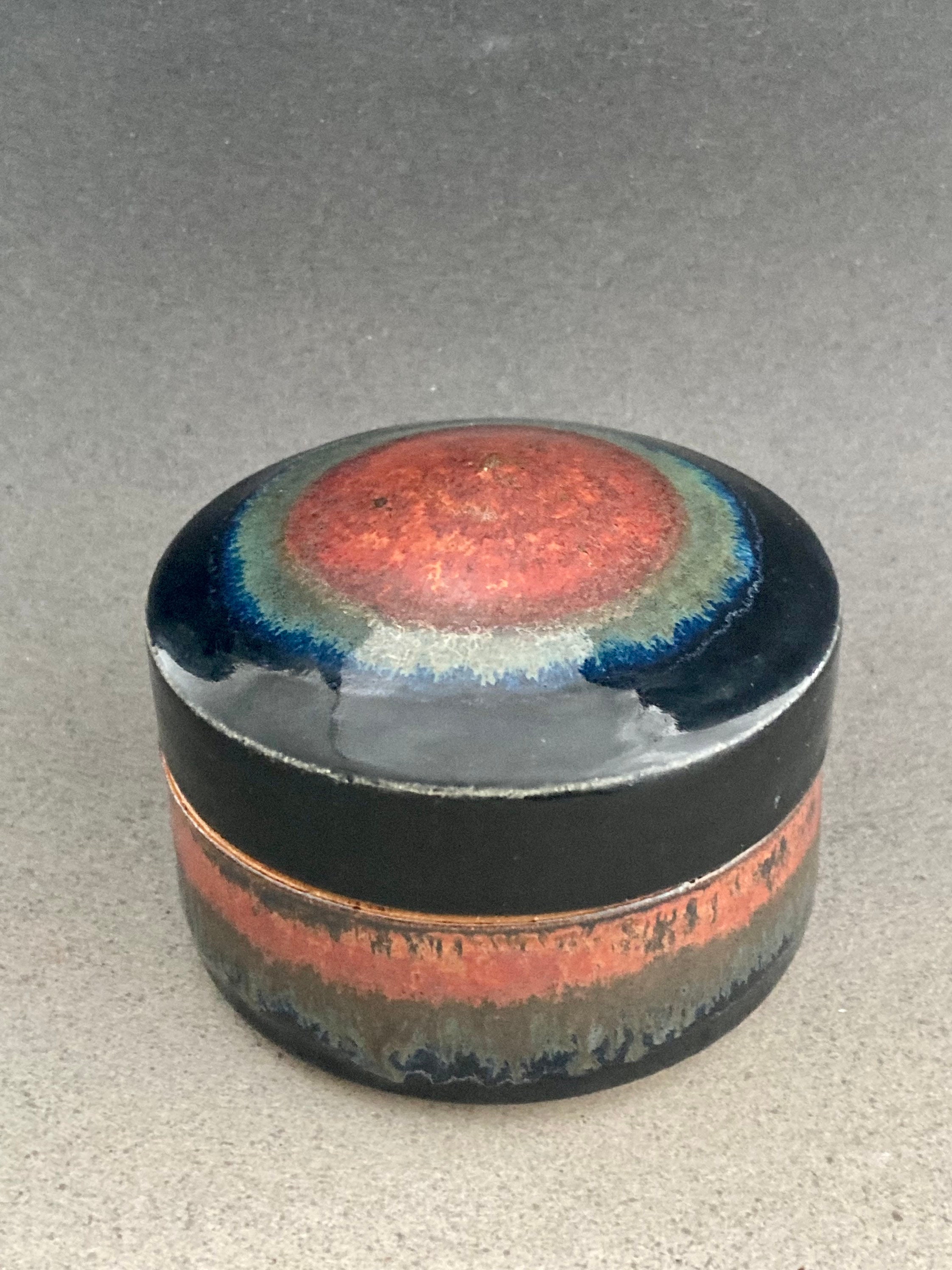 Glazed Fired Thrown Ceramic Vessel Handmade Studio Functional Art ...