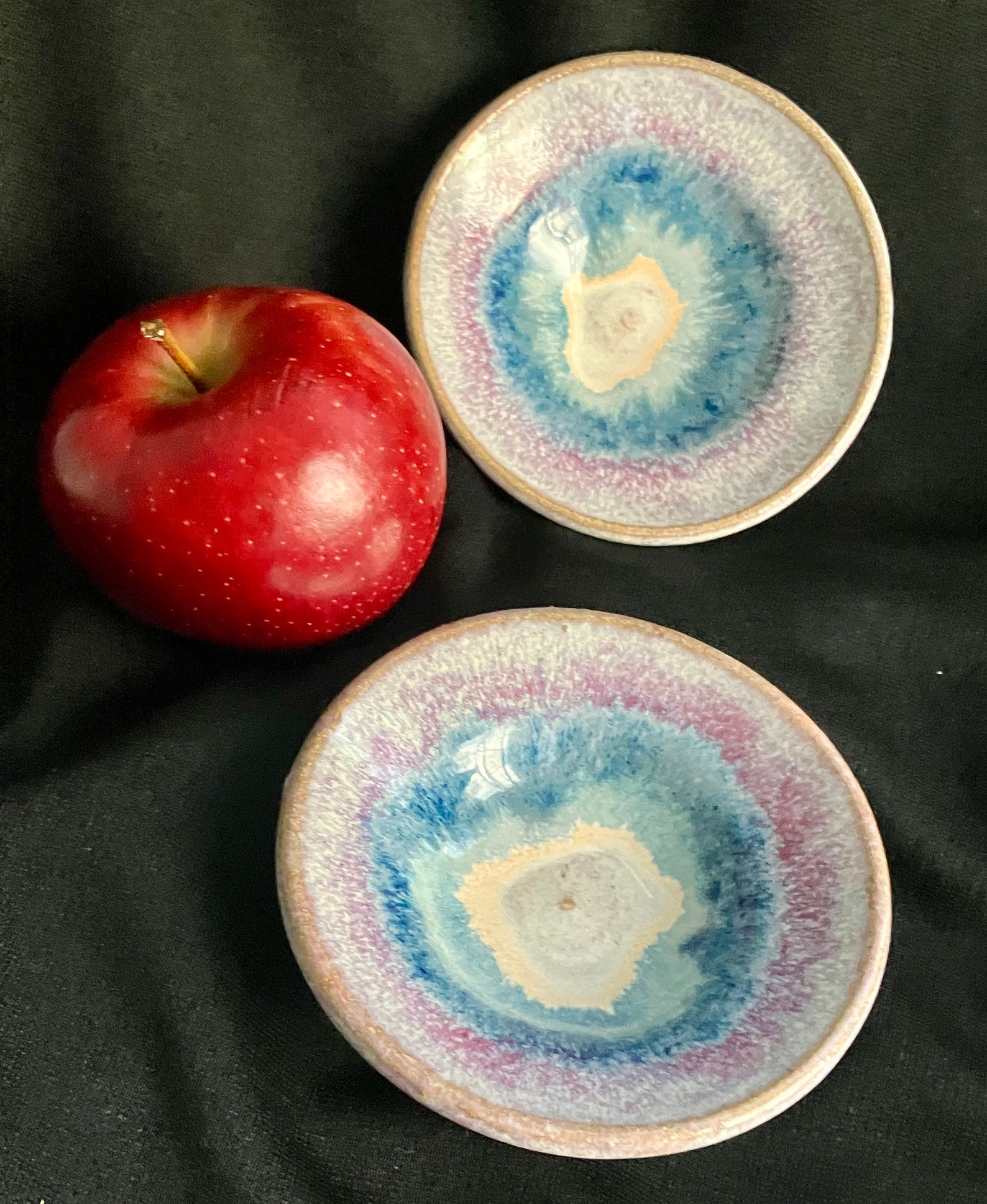 Stoneware Pottery Thrown and Foot Trimmed on Potters Wheel Glazed 3 ...