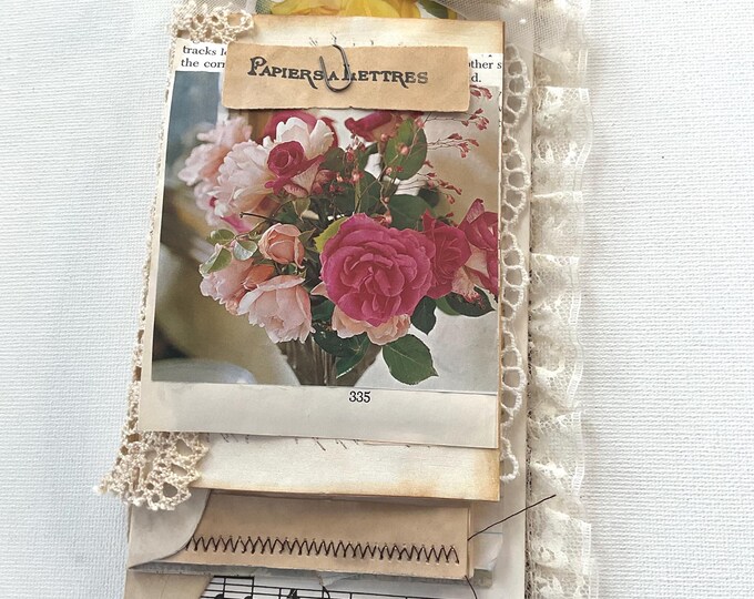 Vintage Style Envelope Junk Journal - Etsy