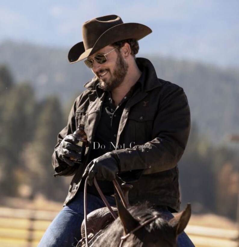 Yellowstone Approx 8x10 Custom Photo Cole Hauser As Rip Etsy