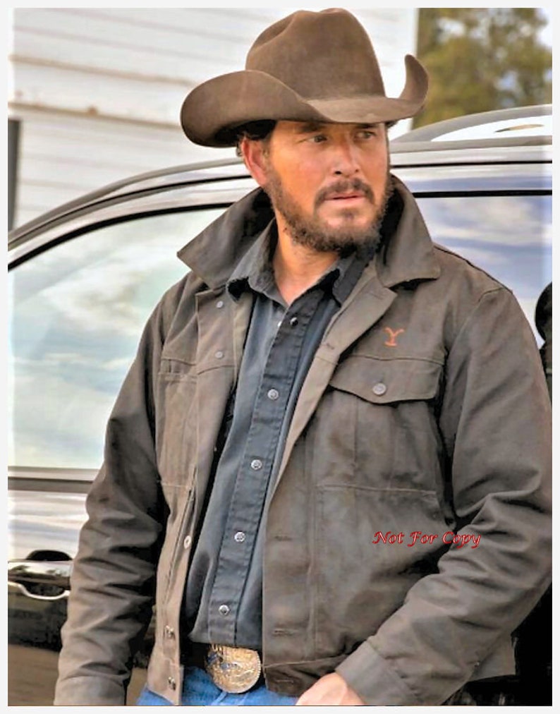 Yellowstone 8x10 Custom Photo Cole Hauser As Sexy Rip Wheeler Etsy