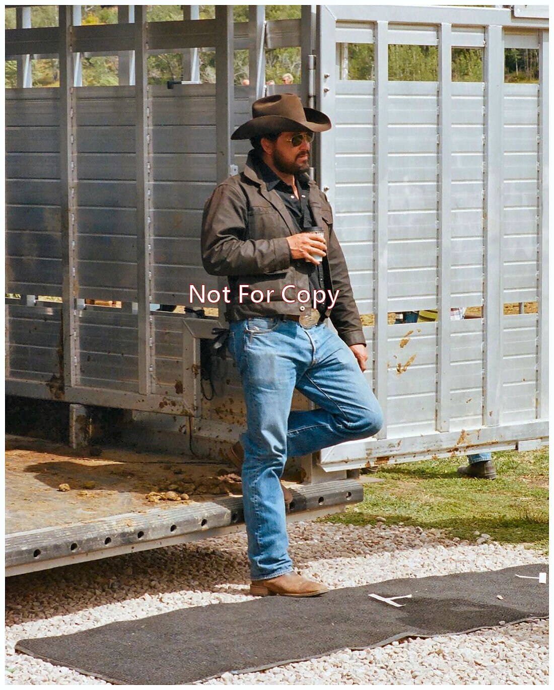 Collectibles Memorabilia Yellowstone Approx 8x10 Custom Photo Cole