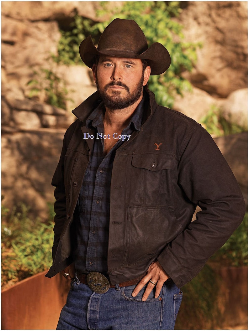 Yellowstone Tv Series 8x10 Custom Photo Cole Hauser As Rip 1 Etsy