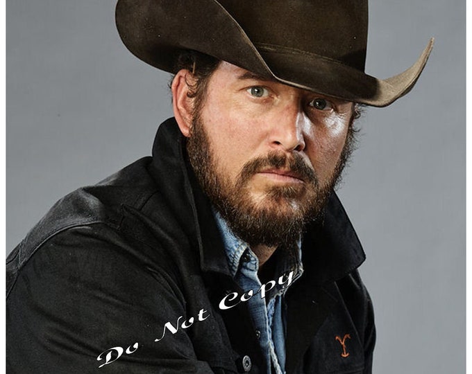 Yellowstone 8x10 Custom Photo Cole Hauser As Rip Wheeler Etsy