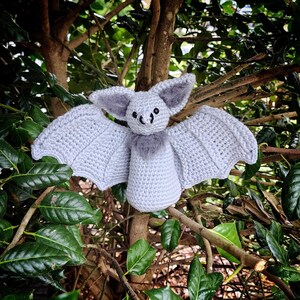 Batrick the Bat, Amigurumi Bat Crochet PATTERN ONLY - Halloween, Bat ...