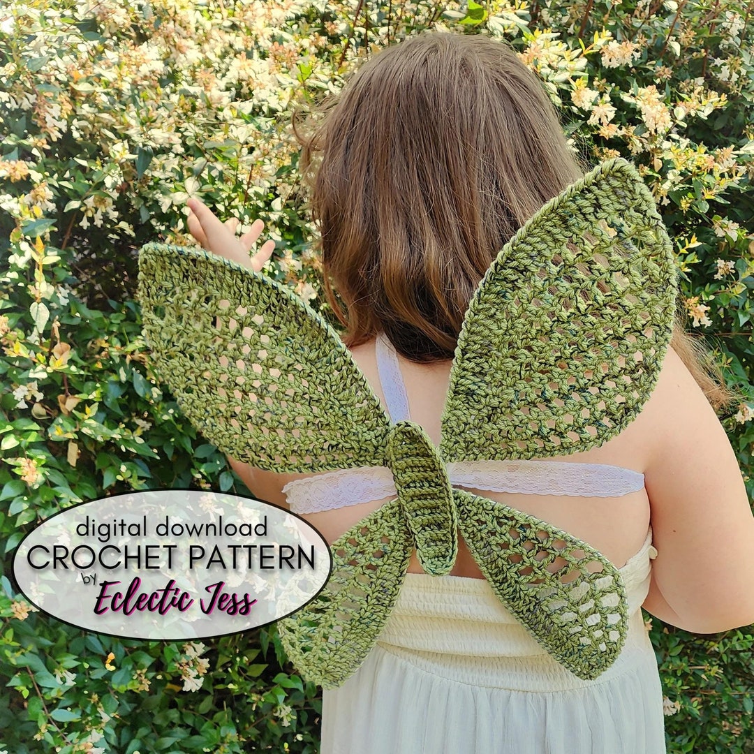 Butterfly Wings Crochet Pattern: Cosplay Fairy Wings (PDF Download) - Etsy