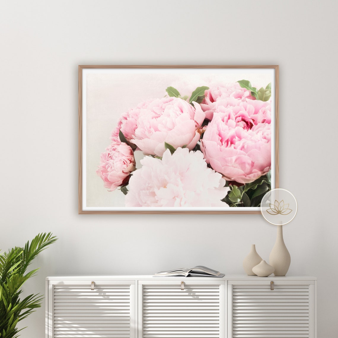 Peonies Gallery Wall Set 5 Piece Wall Art Floral Print Set | Etsy
