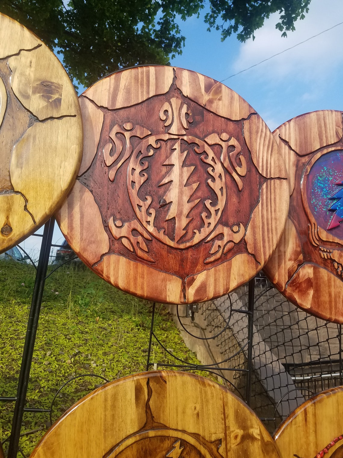 Grateful Dead Turtle Carving - Etsy