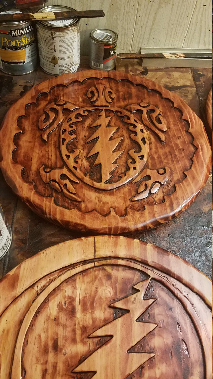Grateful Dead Turtle Carving - Etsy