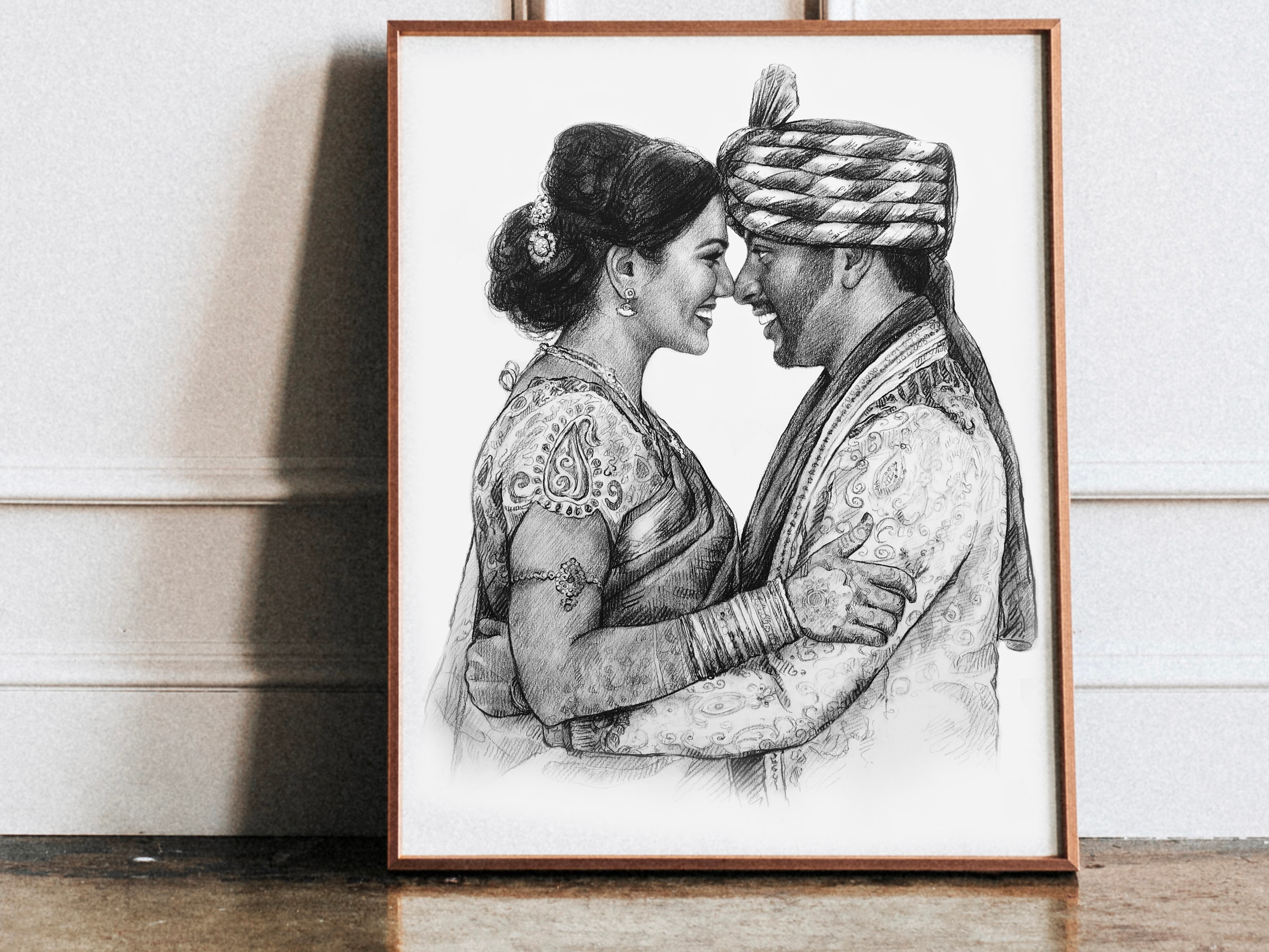 Indian Wedding Sketch