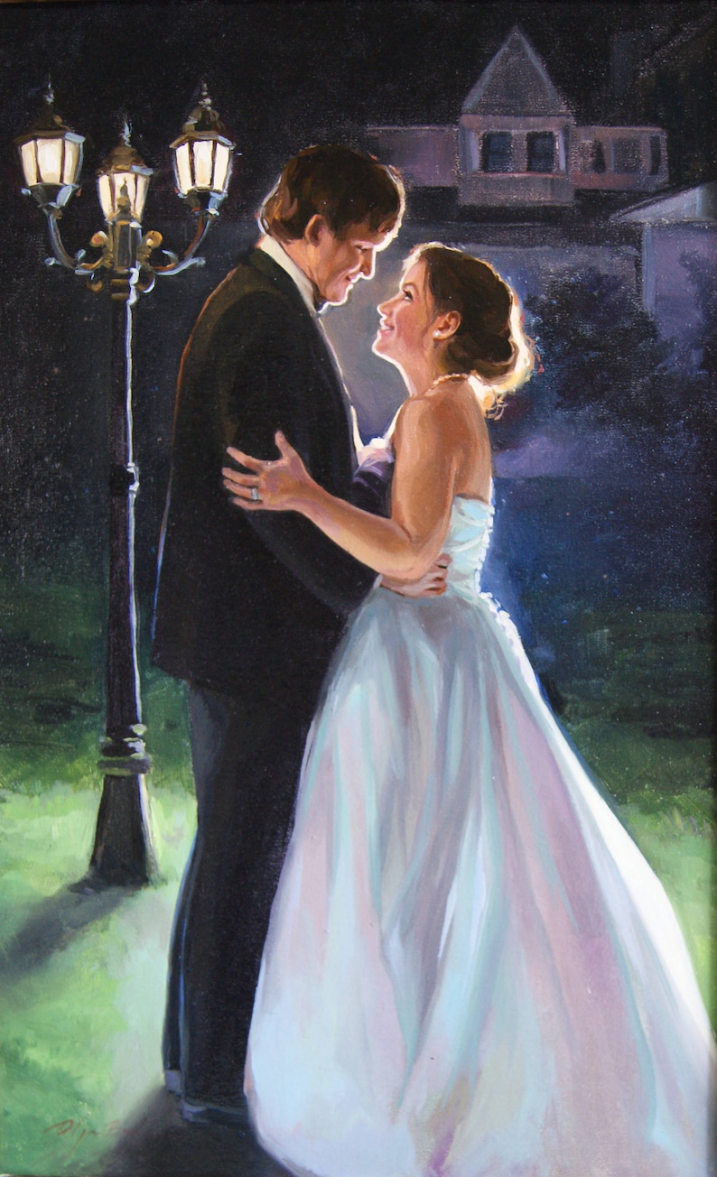 Custom Portrait Personalized Painting Oil Canvas Painting Art - Etsy