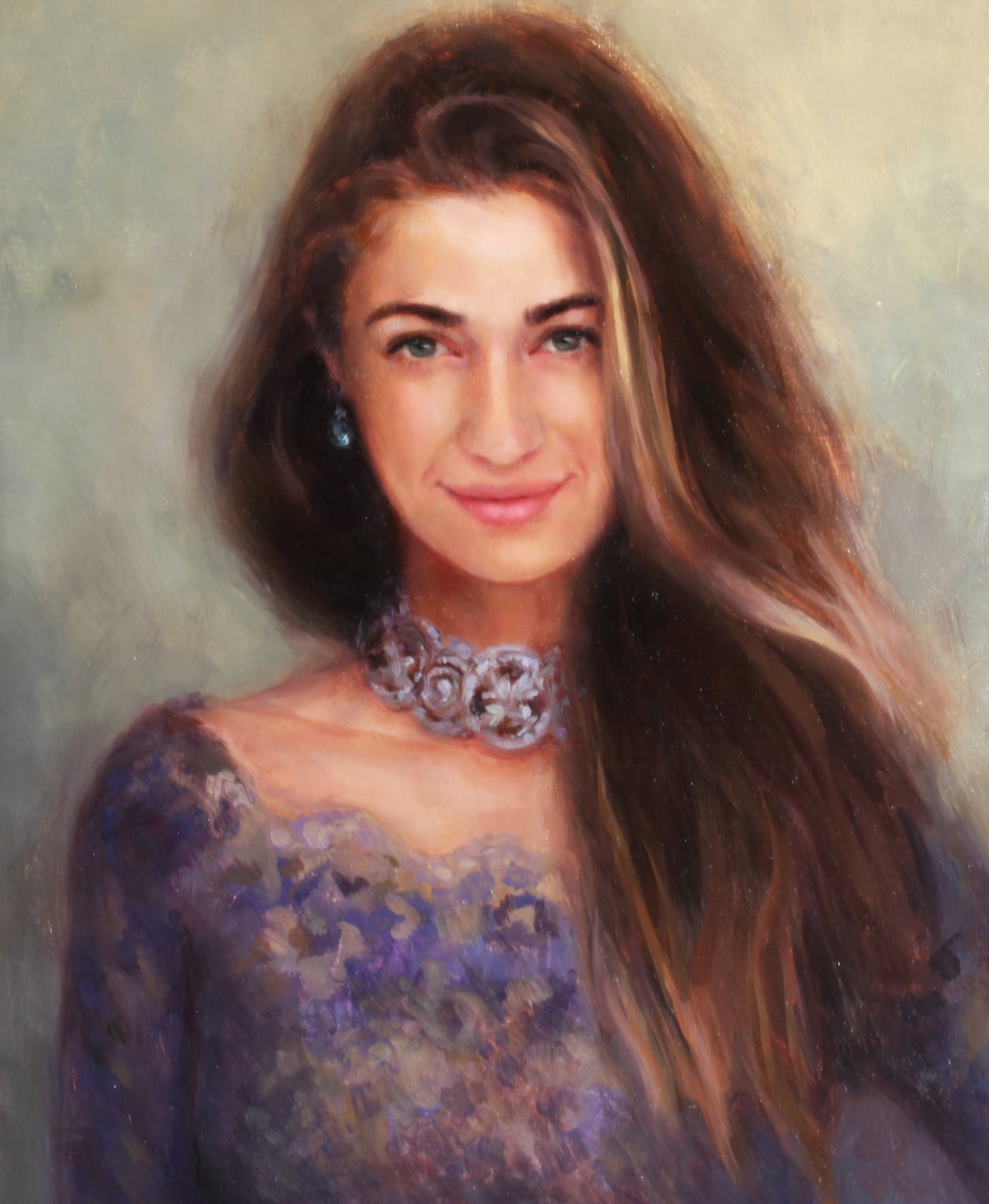 Custom Portrait Painting Personalized Oil Canvas Painting Art From ...