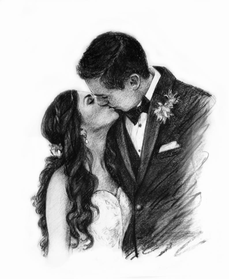 Custom Couples Portrait, Unique Gifts for Boyfriend Christmas Gift ...