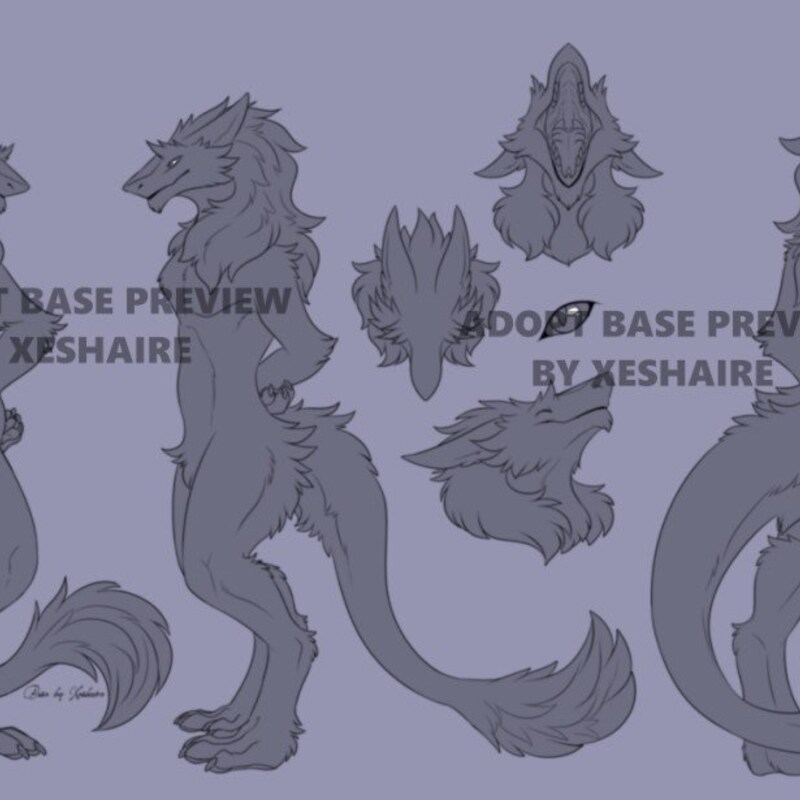 Fursuit Ref Sheets - Etsy