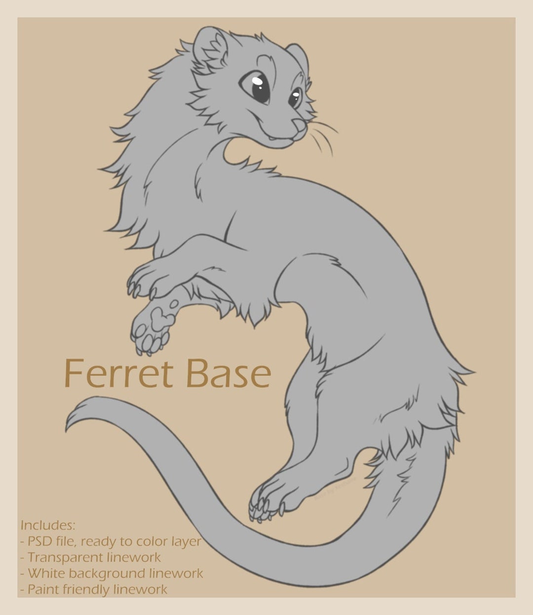 Ferret Base - Etsy