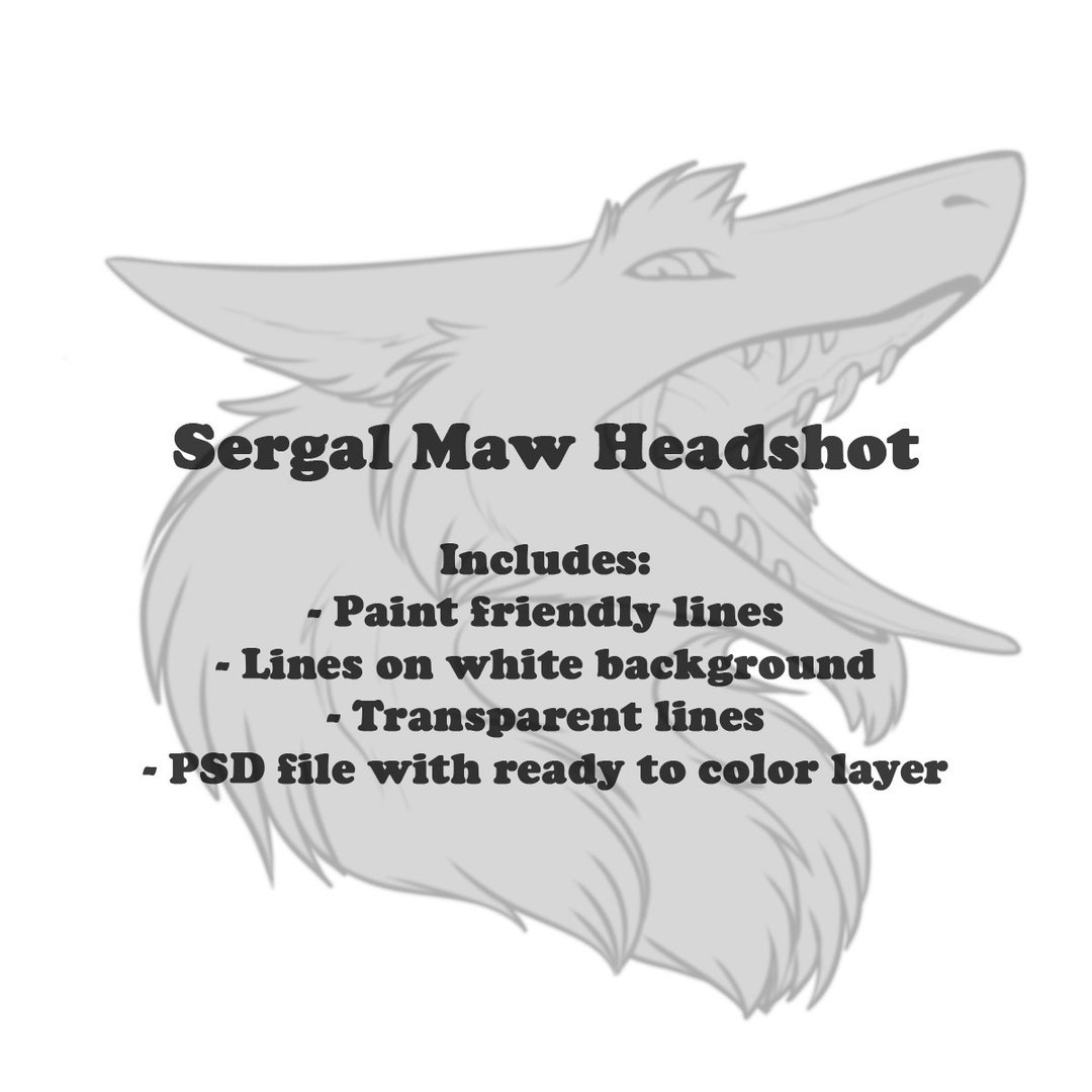 Sergal Head Bases [old] - Etsy