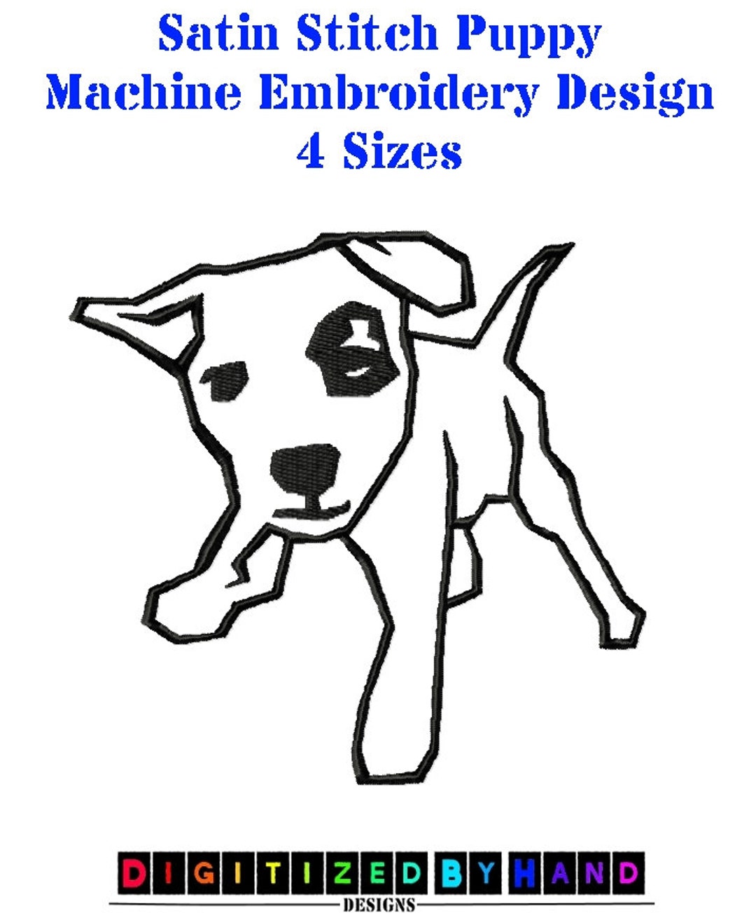 Dog Machine Embroidery Designs Puppy Embroidery Design on - Etsy